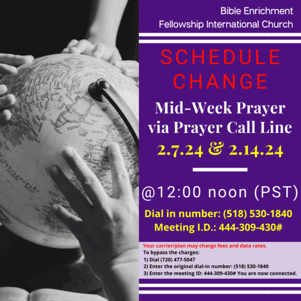 Mid-Week Prayer – BAM